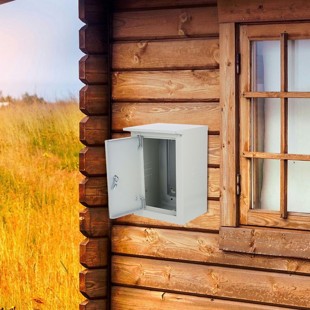 GOOHOCHY Outdoor Breaker Box Aluminum Wall Mounted Electrical ...