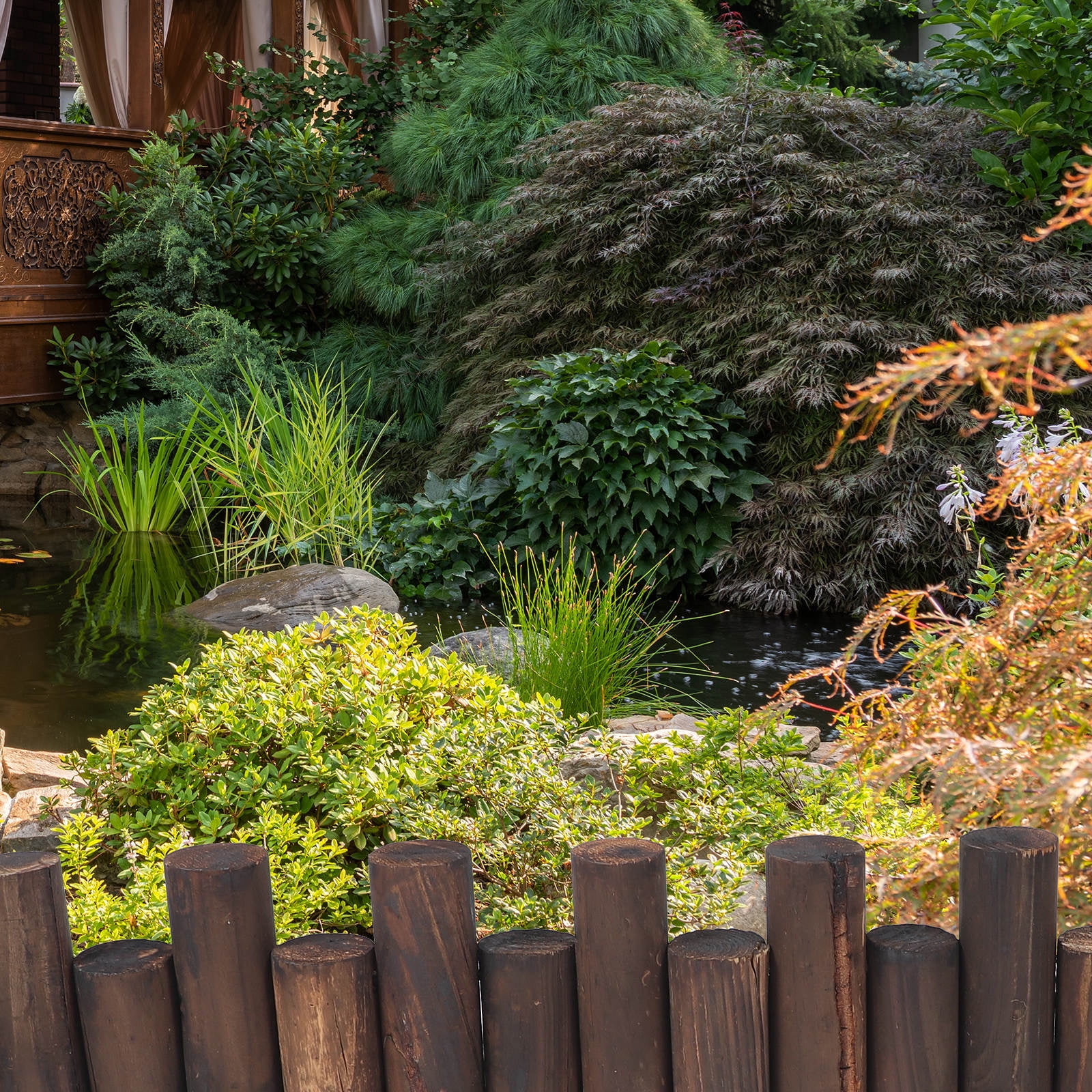 GOOHOCHY Outdoor fence Garden Edging Decorative Border Fence Courtyard ...