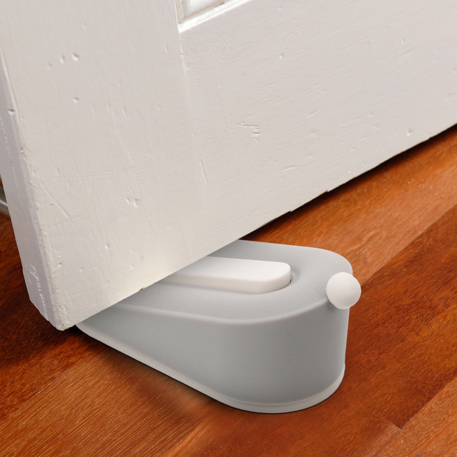 GOOHOCHY PVC Grey Door Stopper for Tile Concrete Carpet Wooden Floor ...