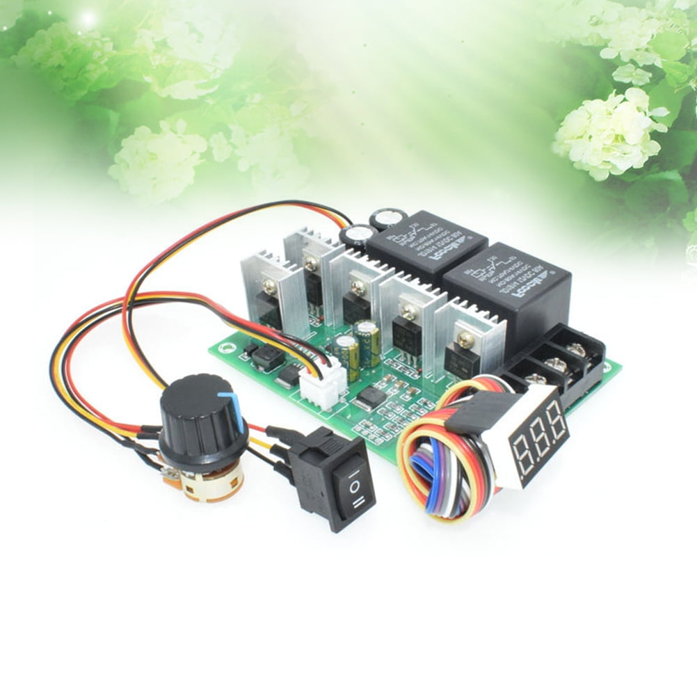 GOOHOCHY PWM Motor Controller Adjustable Metal for Motor Speed Control ...