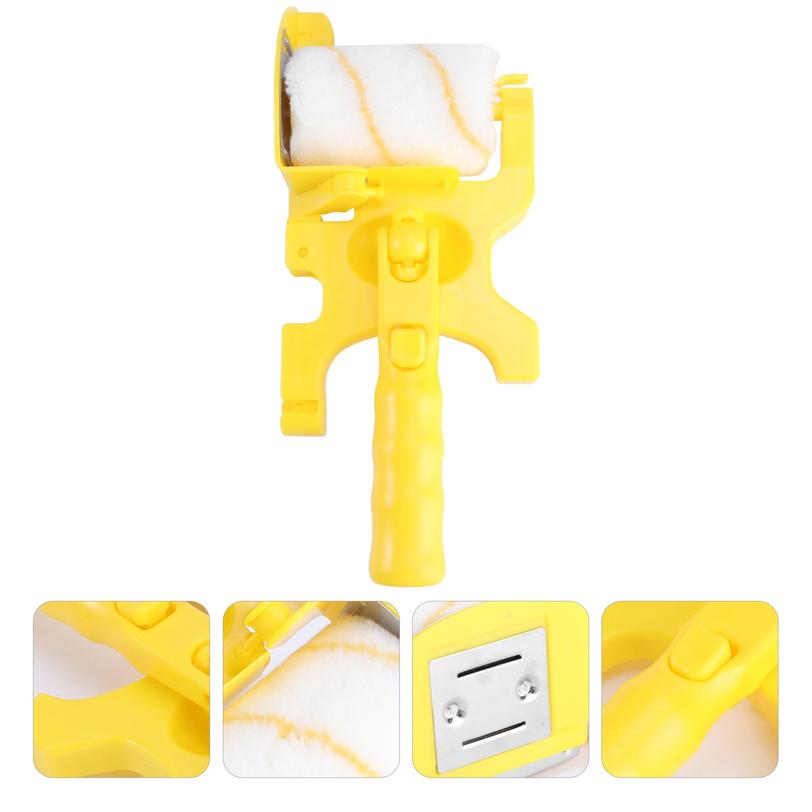 GOOHOCHY Paint Roller Brush Wall Painting Tool Cleaner Edge Trimmer ...