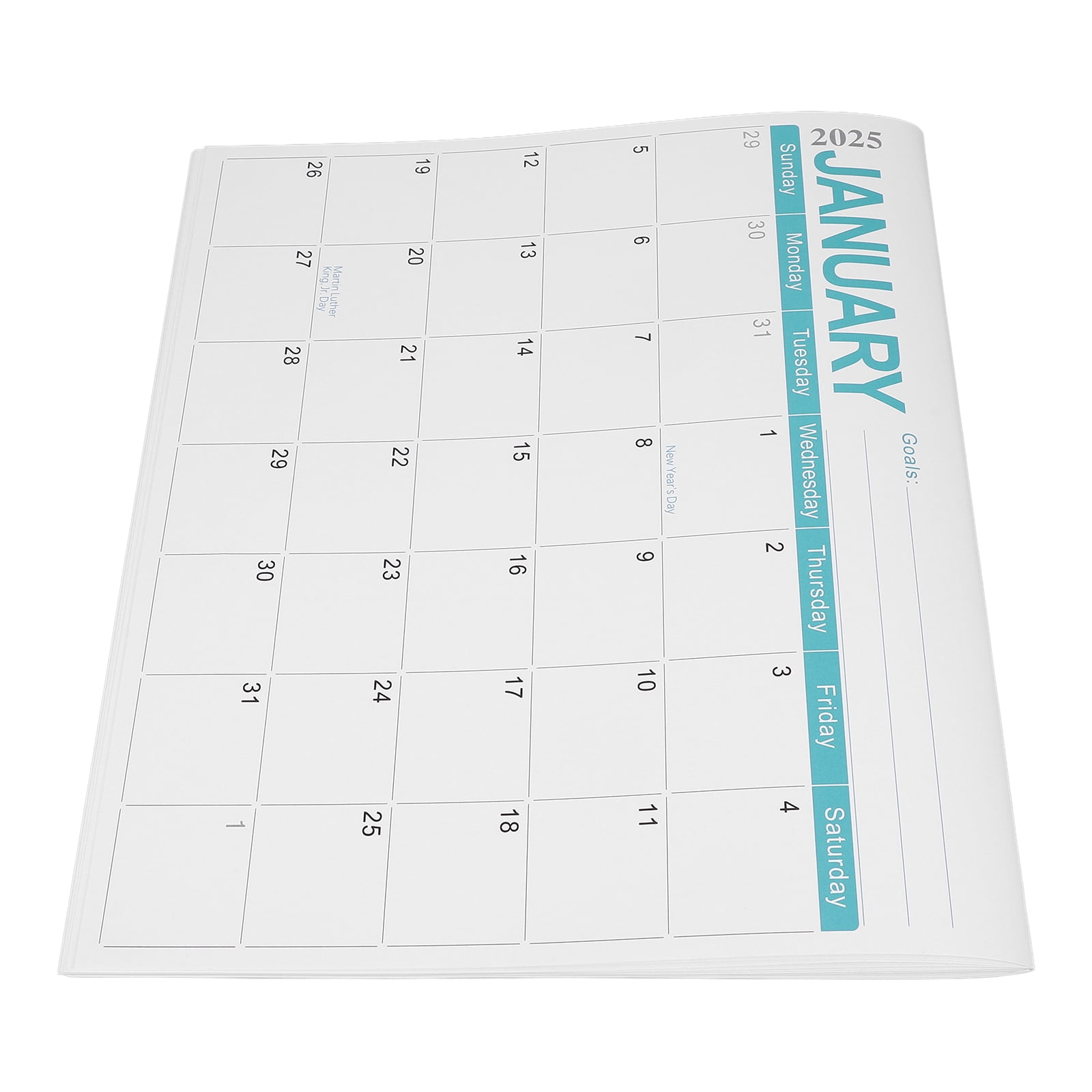 GOOHOCHY Paper Calendar Magnetic Calendar Fridge Calendar Paper ...
