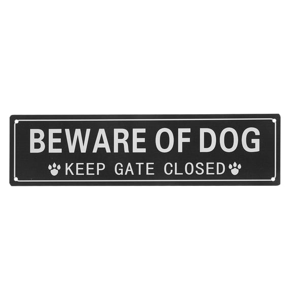 GOOHOCHY Pedestrians Warning Board Beware Of Dog Warning Board Caution ...