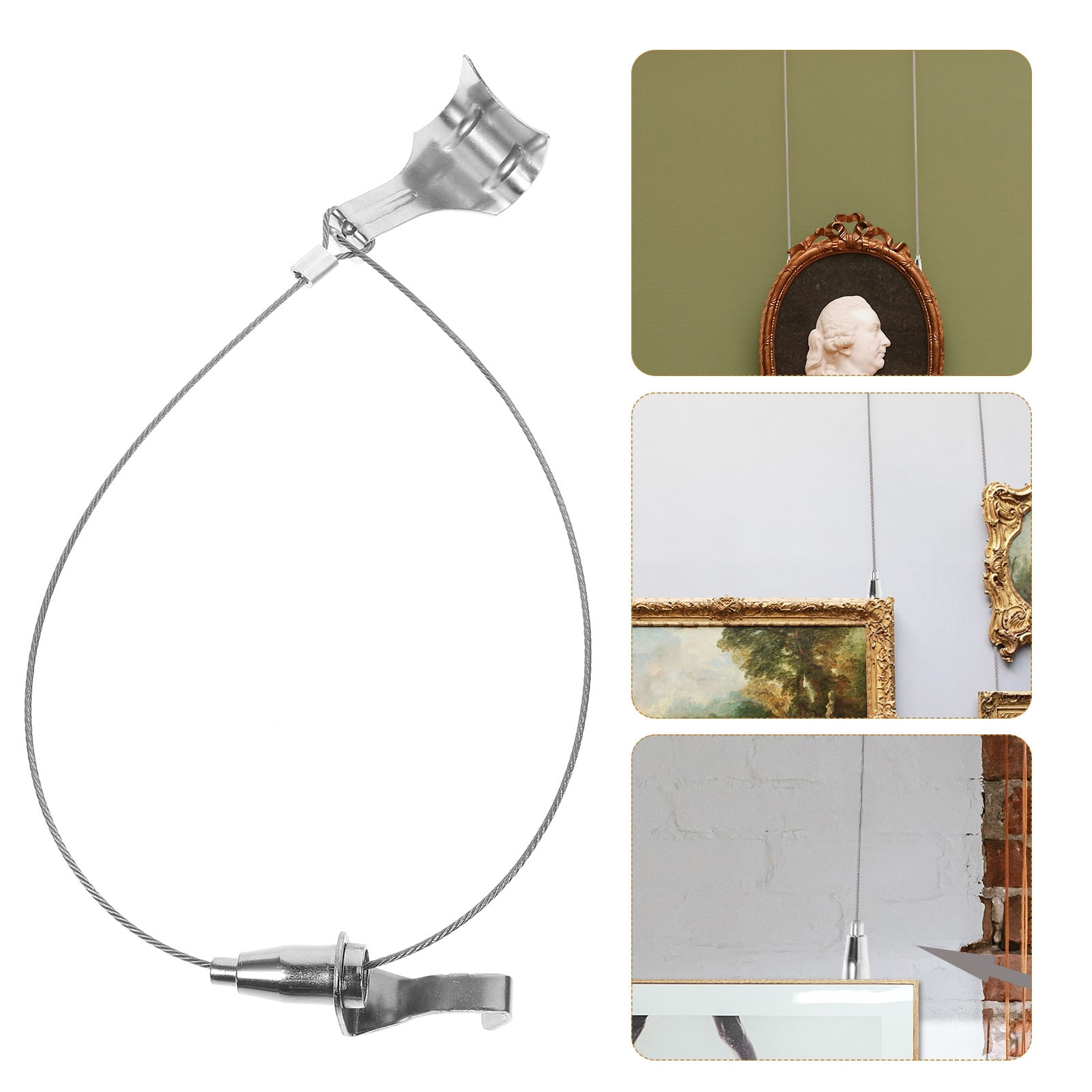 GOOHOCHY Photo Frame Hanging Wire Picture Hanger Photo Frame Hanging ...