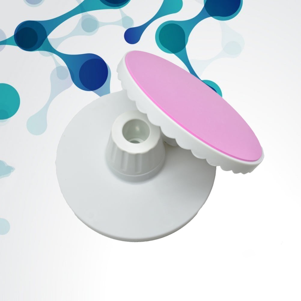 GOOHOCHY Pink Plastic Rotating Cake Stand for Decorating with 360Degree ...
