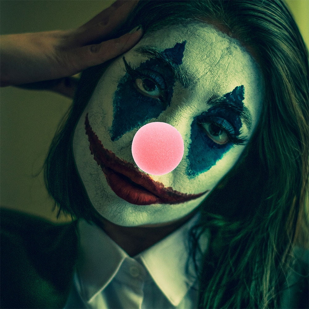 GOOHOCHY Pink Sponge Clown Nose for Cosplay Parties and Dress Up ...