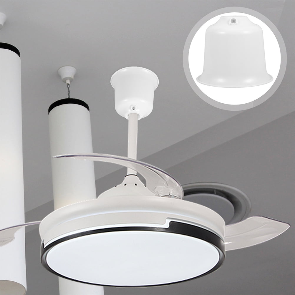 GOOHOCHY Plastic Ceiling Fan Canopy Pendant Fan Canopy Plate Ceiling ...