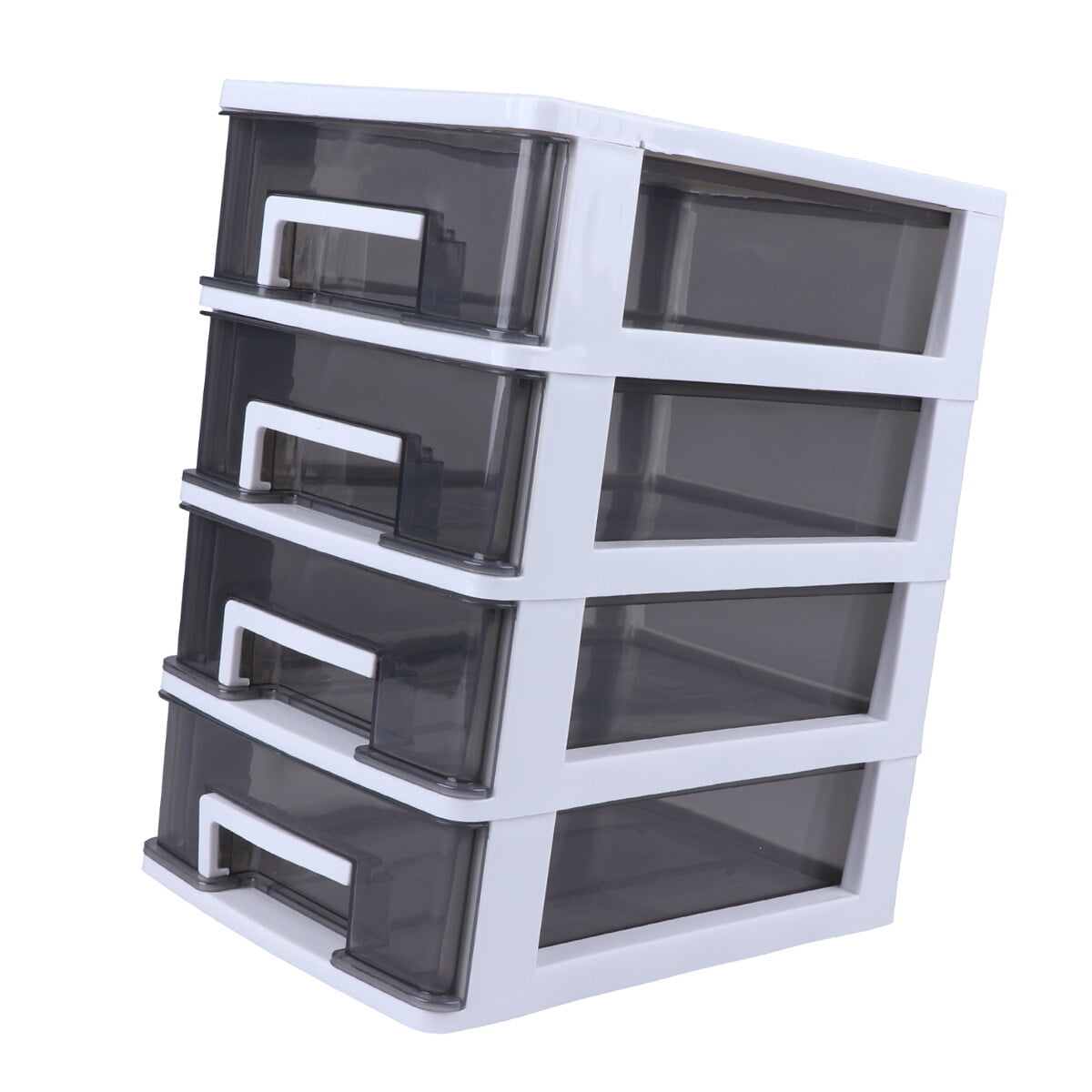 GOOHOCHY Plastic Drawer Type Storage Cabinet with Lightweight Portable ...