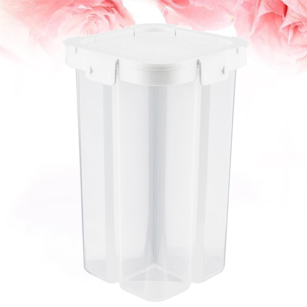 GOOHOCHY Plastic Grain Storage Tank with Sealed Lid for Kitchen Use ...