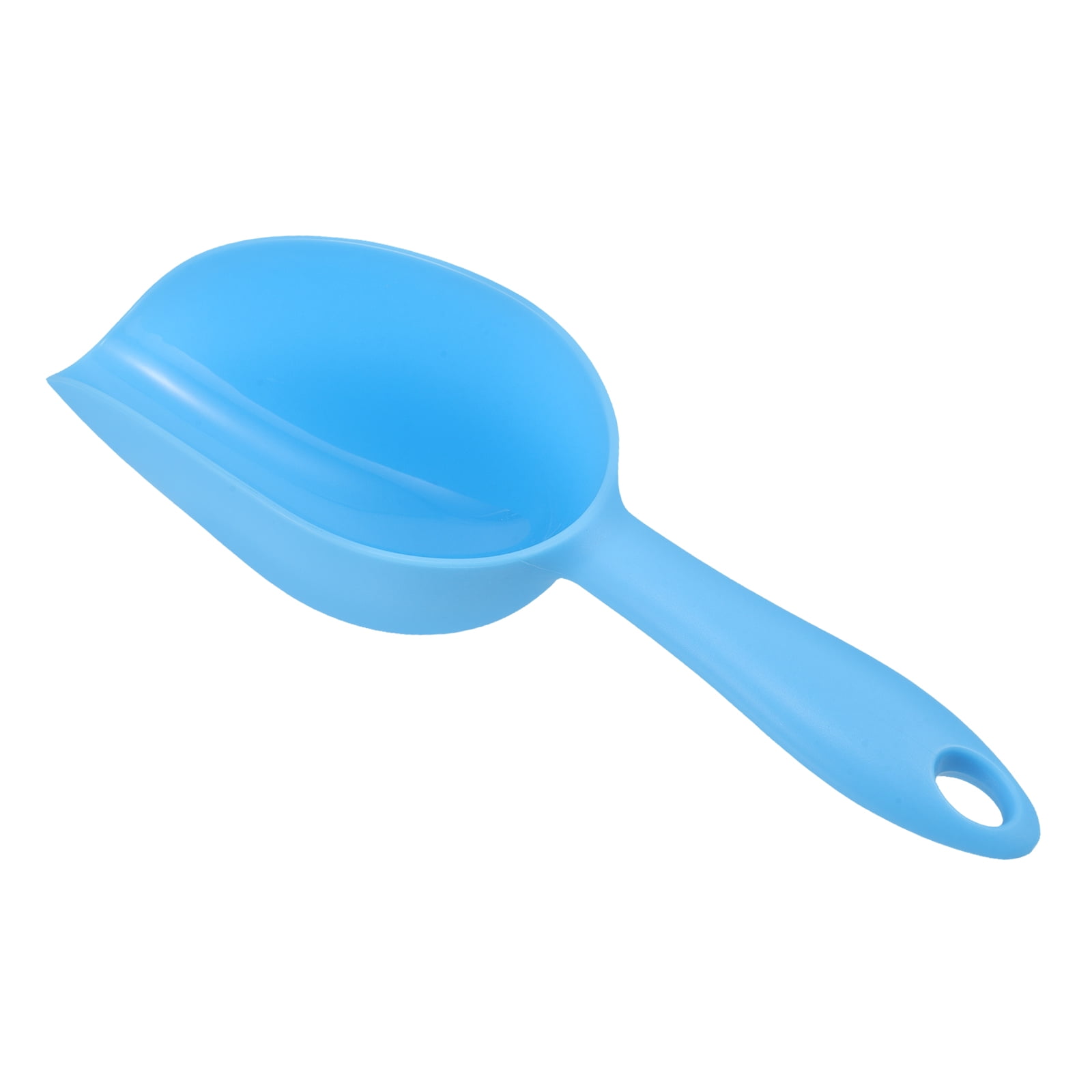 GOOHOCHY Scooping Tool Plastic Hand Scoop Blue 1Set 9.8X3.1X2.4In ...