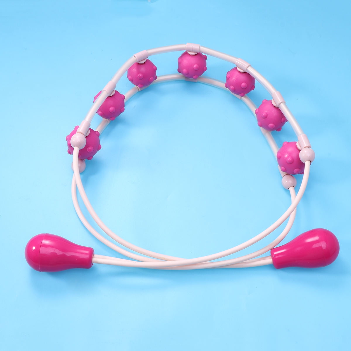 GOOHOCHY Plastic Massager Roller Stress Relief Tool Fitness Neck Leg ...