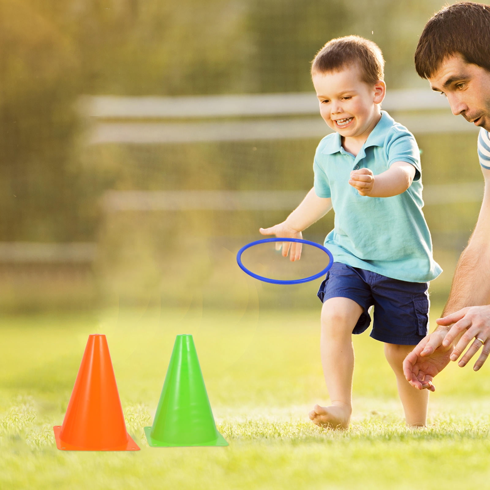 GOOHOCHY Plastic Soccer Cones for Kids Assorted Color HandEye ...