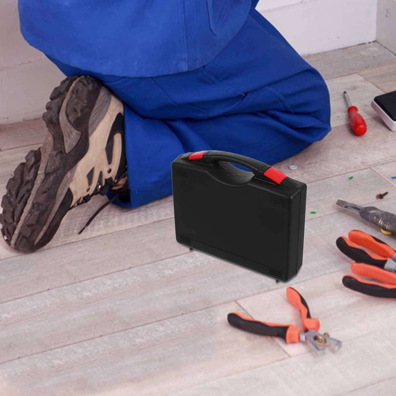 GOOHOCHY Plastic Tool Box Hardware Organizer Box Tools Box Screw Organizer Drill Bit Storage Box ...