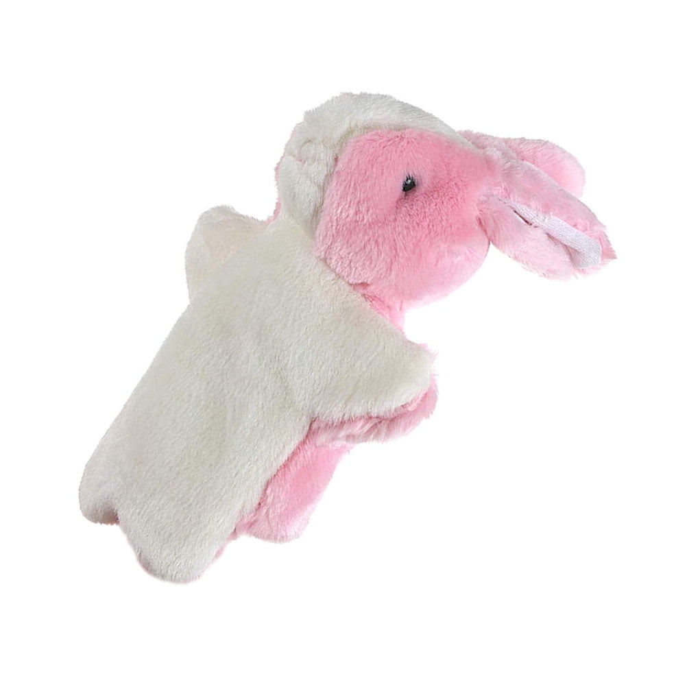 GOOHOCHY Plush Rabbit Hand Puppets for Kids with Soft PP Cotton Perfect ...