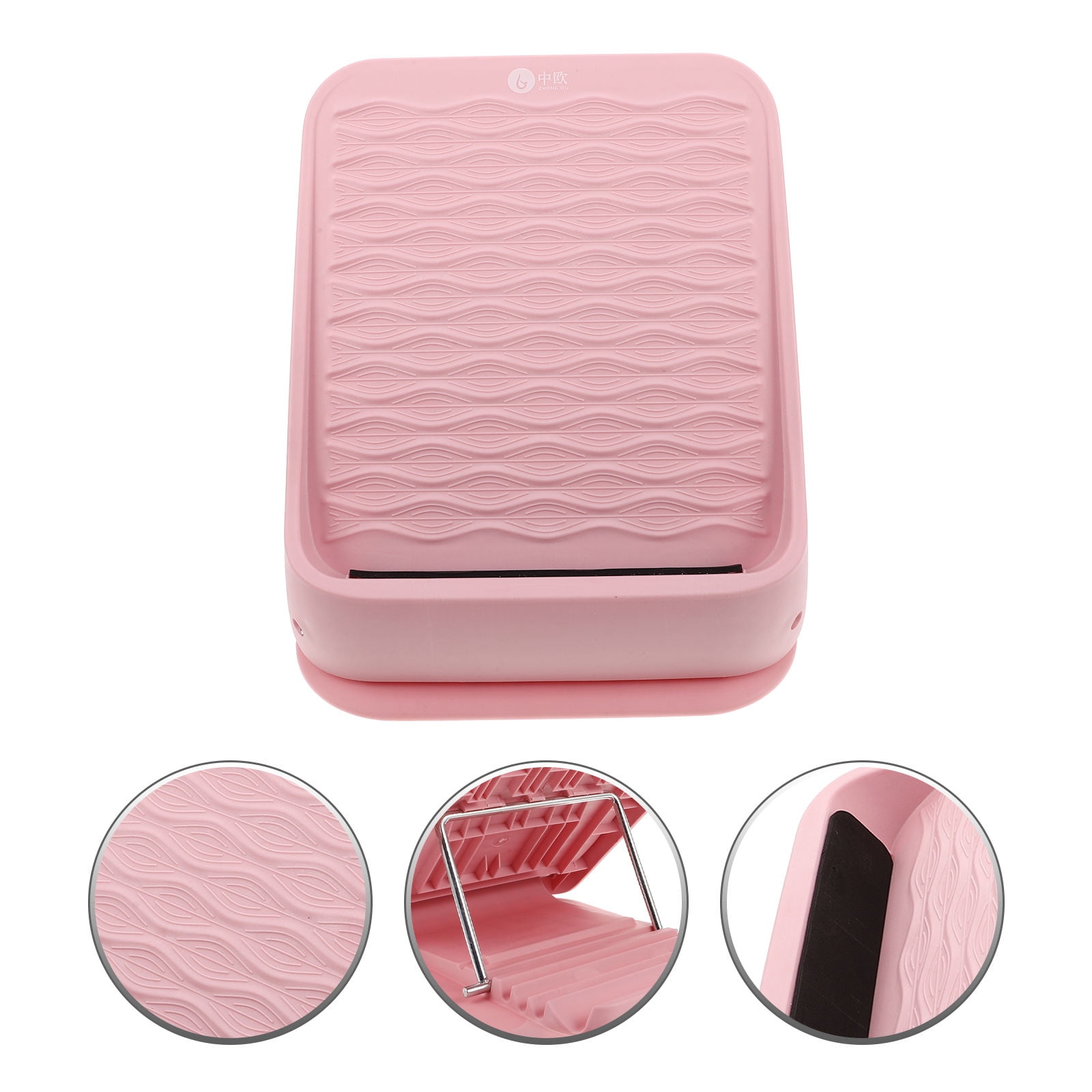 GOOHOCHY Portable Adjustable Calf Stretching Incline Board Calf ...