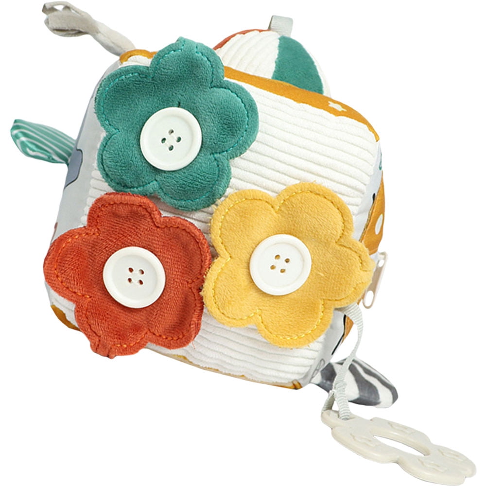 GOOHOCHY Portable Educational Cube Toy for Kids with Bright Cartoon ...