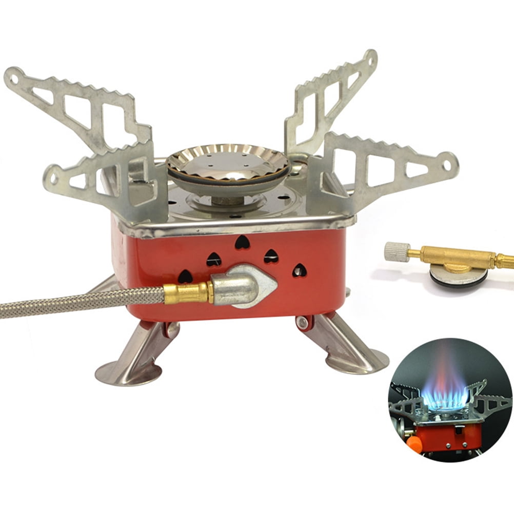 GOOHOCHY Portable Folding Furnace Mini Burner Easy Setup Stove ...