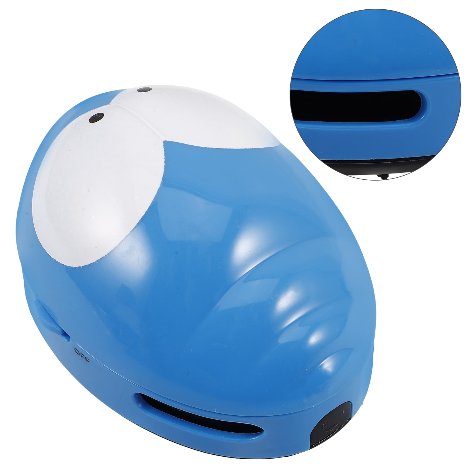 GETAJGHSD Cordless Blue Desktop Vacuum Cleaner with Silent Operation ...