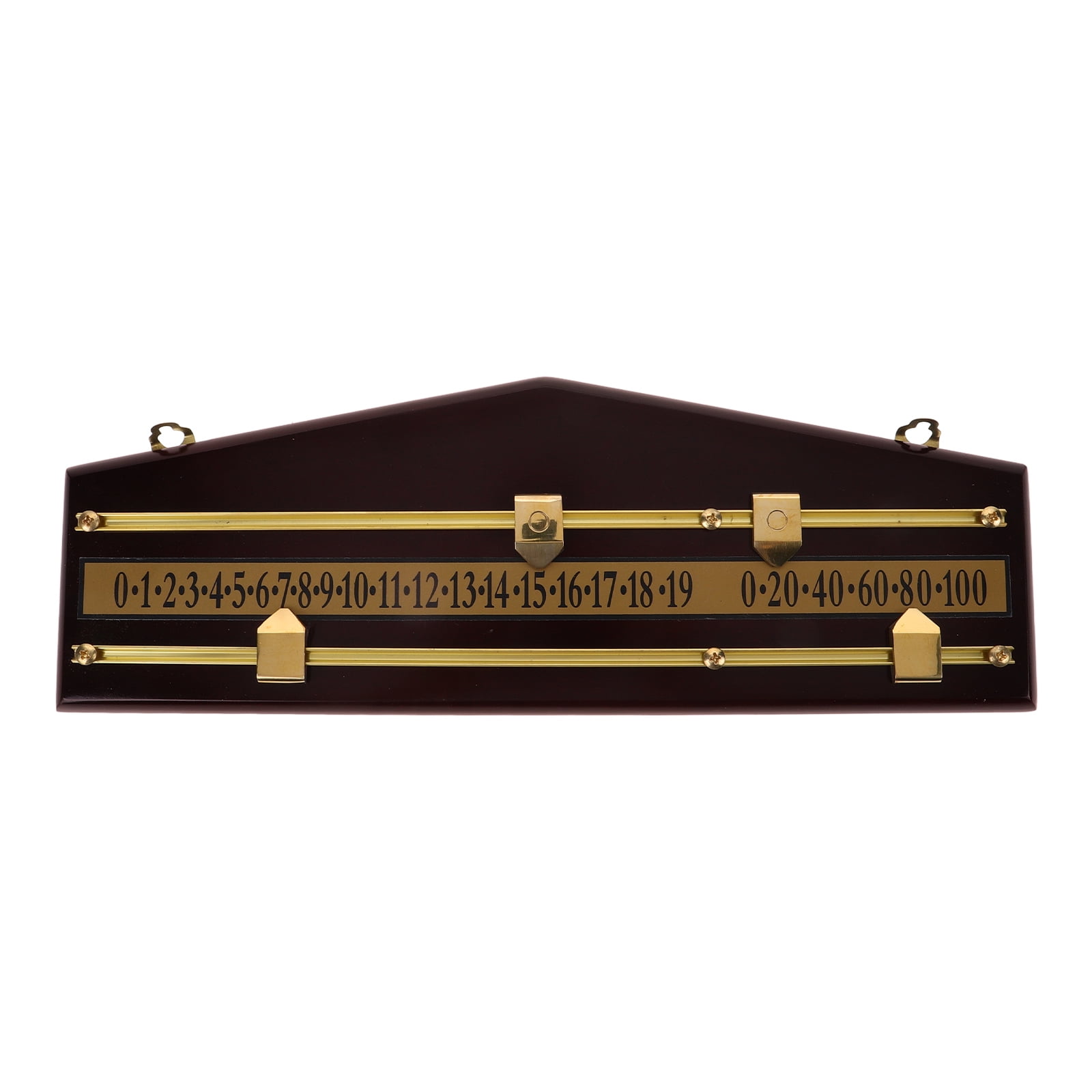 GOOHOCHY Portable Multi Wood and Brass Snooker Scoreboard for Daily Use ...