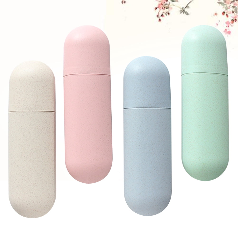 GOOHOCHY Portable Toothbrush Case for Travel Made from Premium Plastic ...