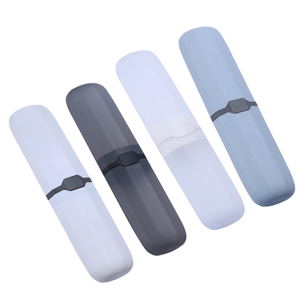 GOOHOCHY Portable Toothbrush Case in Assorted Colors Made of PP ...