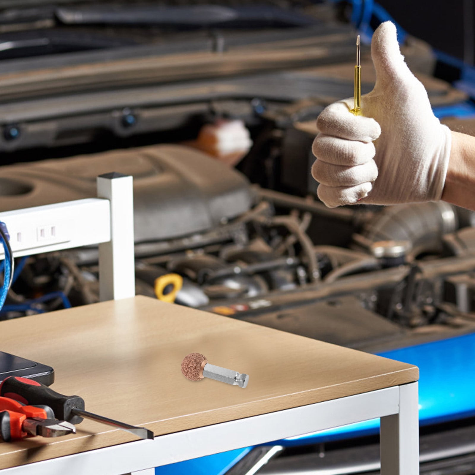 GOOHOCHY Precision Tire Buffing Tool Abrasive Grinding Head ...