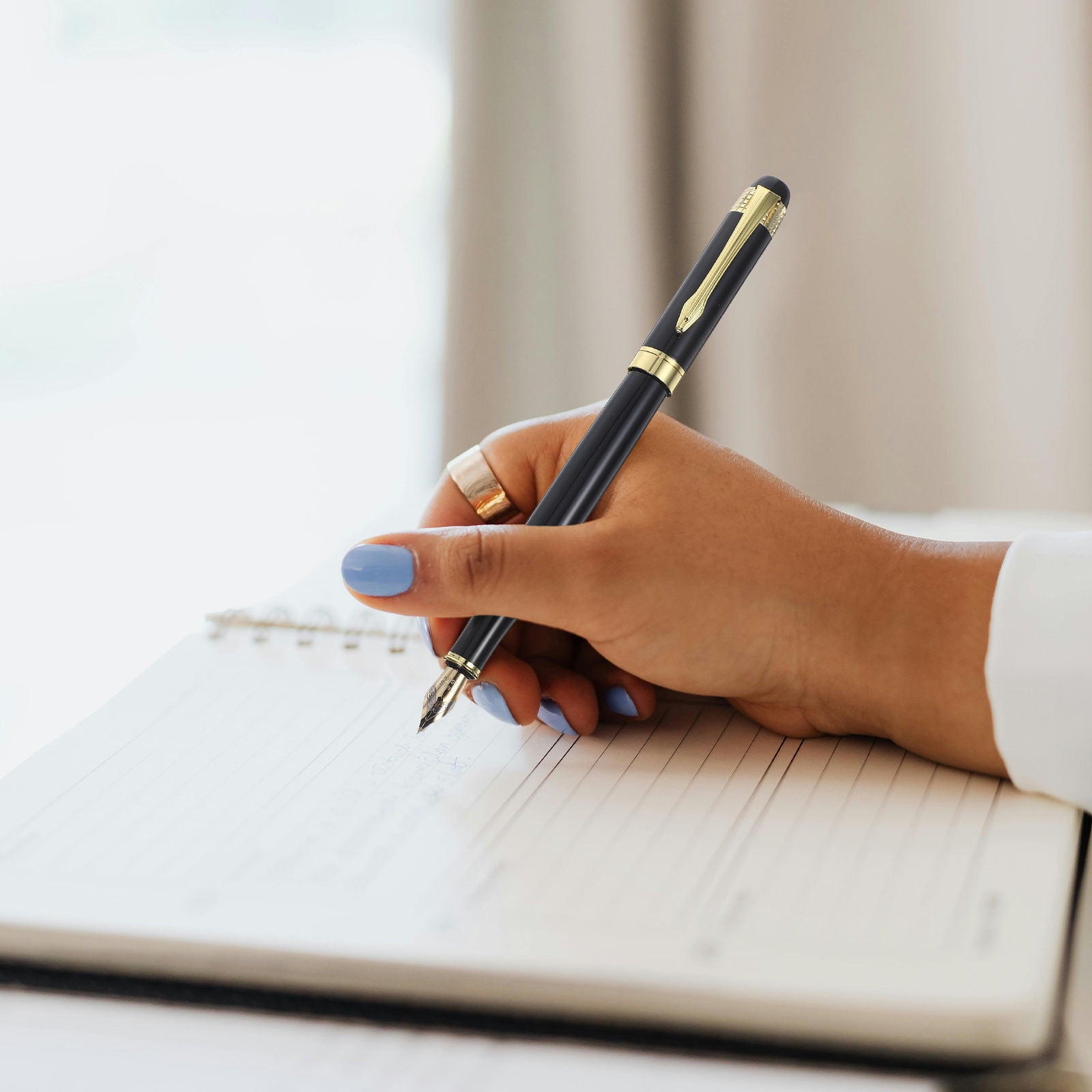 GOOHOCHY Professional Engraving Pen Refillable Fountain Pen For ...