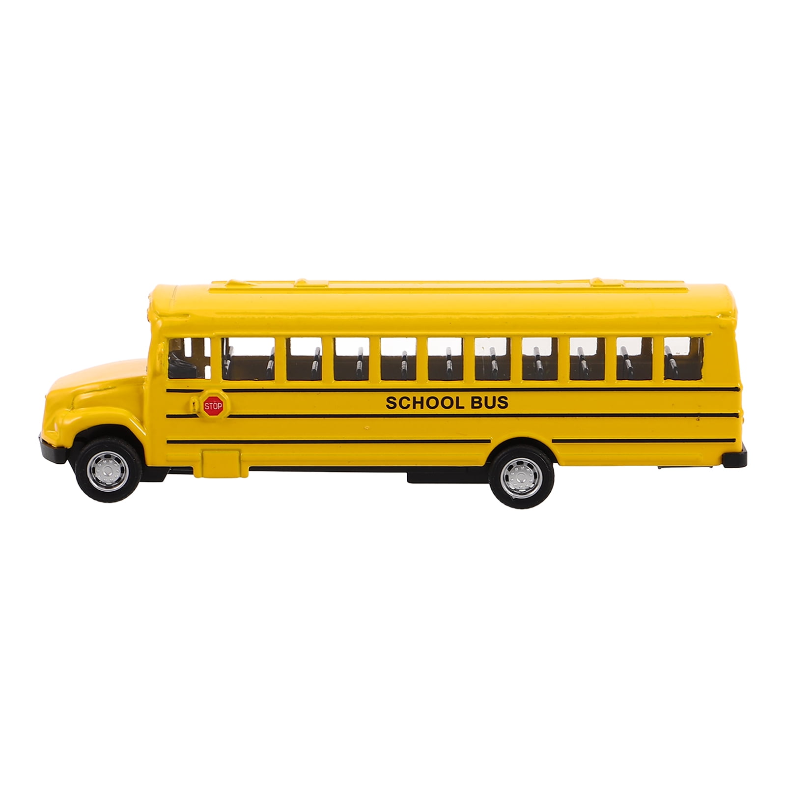 GETAJGHSD GooHochy Realistic Design Yellow School Bus Pull Back Car for ...