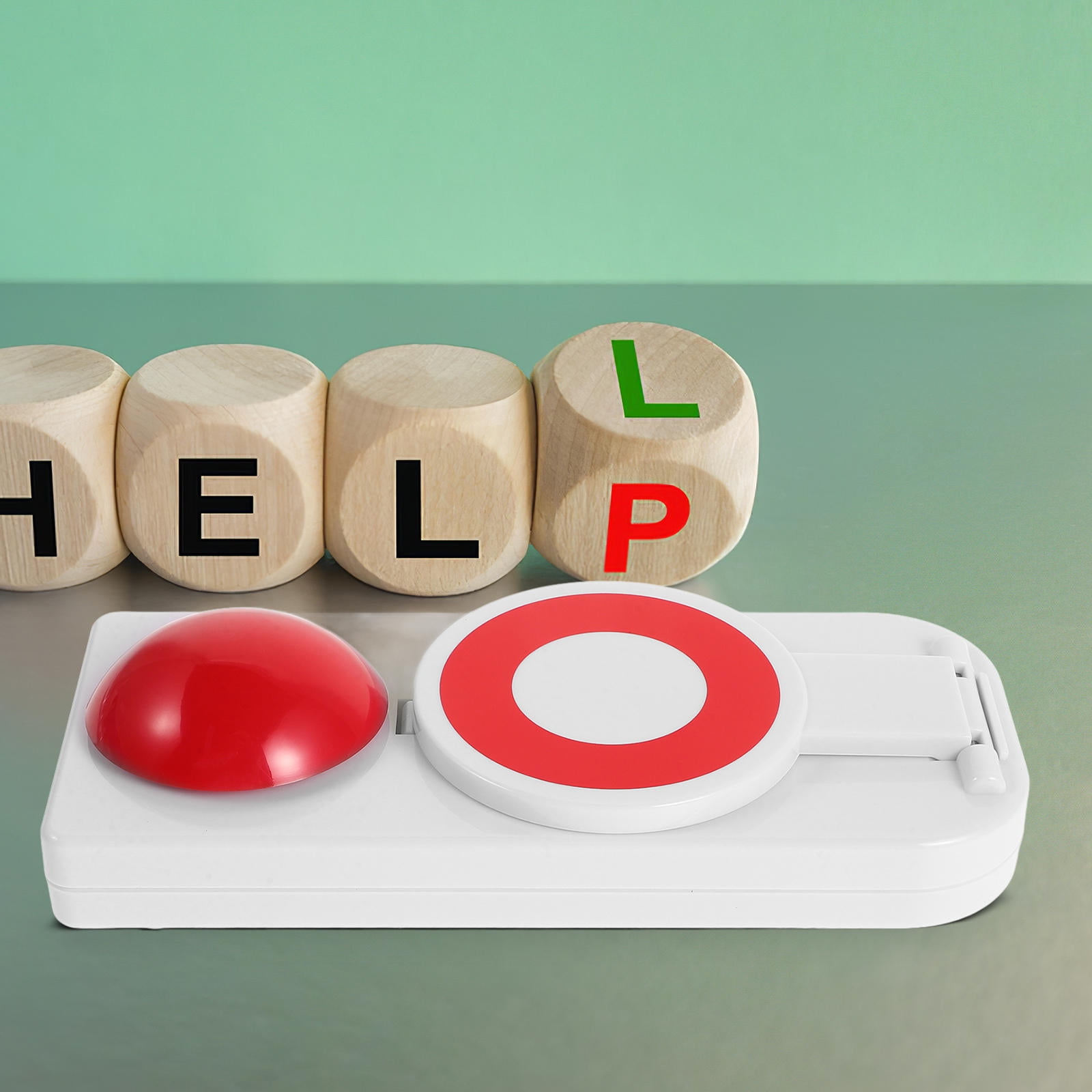 GETAJGHSD Red Plastic Interactive Circular Button Buzzer for Classroom ...