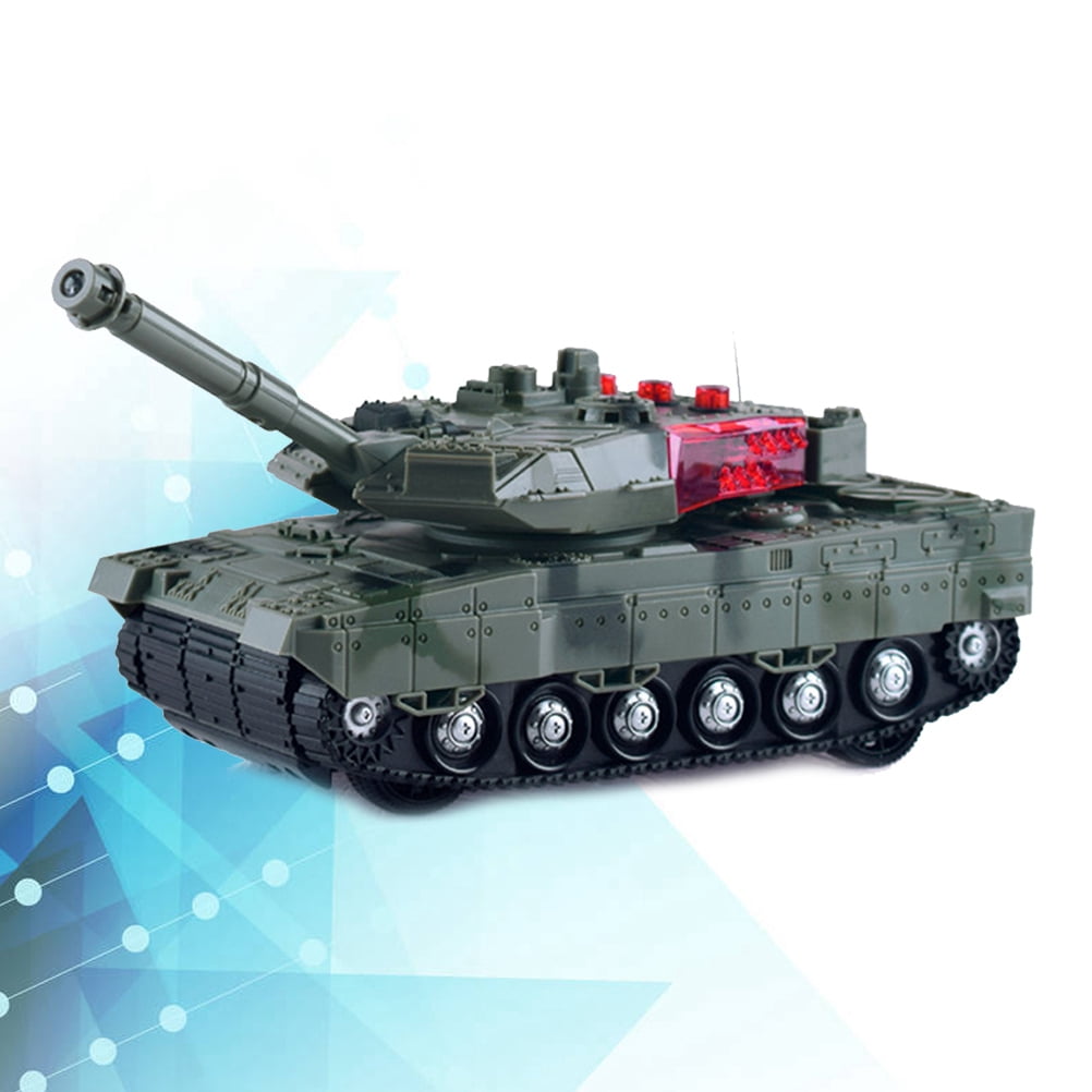 GOOHOCHY RC Car Tank Radio Armoured Vehicle Model Car Electric Model ...