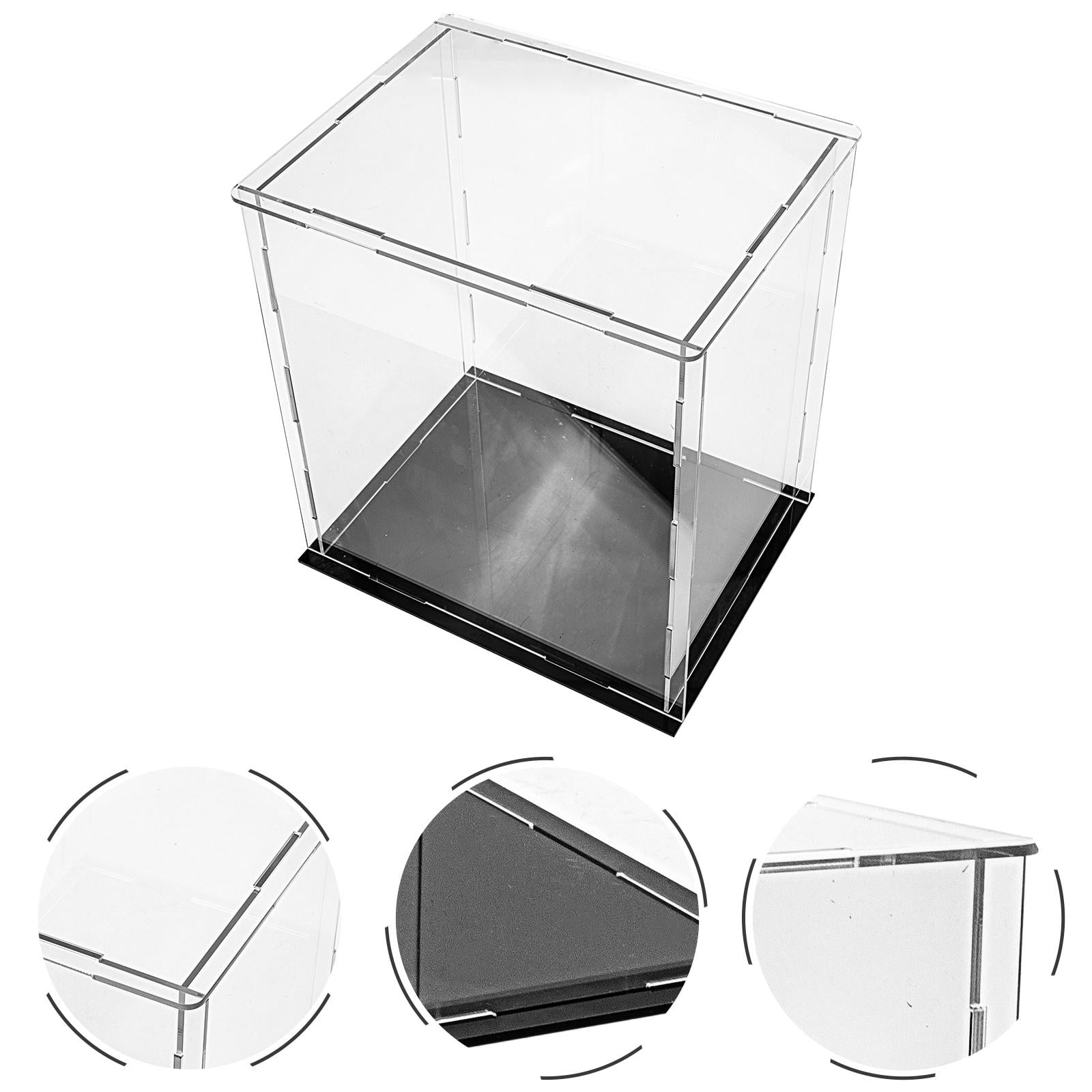 GOOHOCHY Rack Toy Display Box Easy to Clean Display Case Doll Display ...