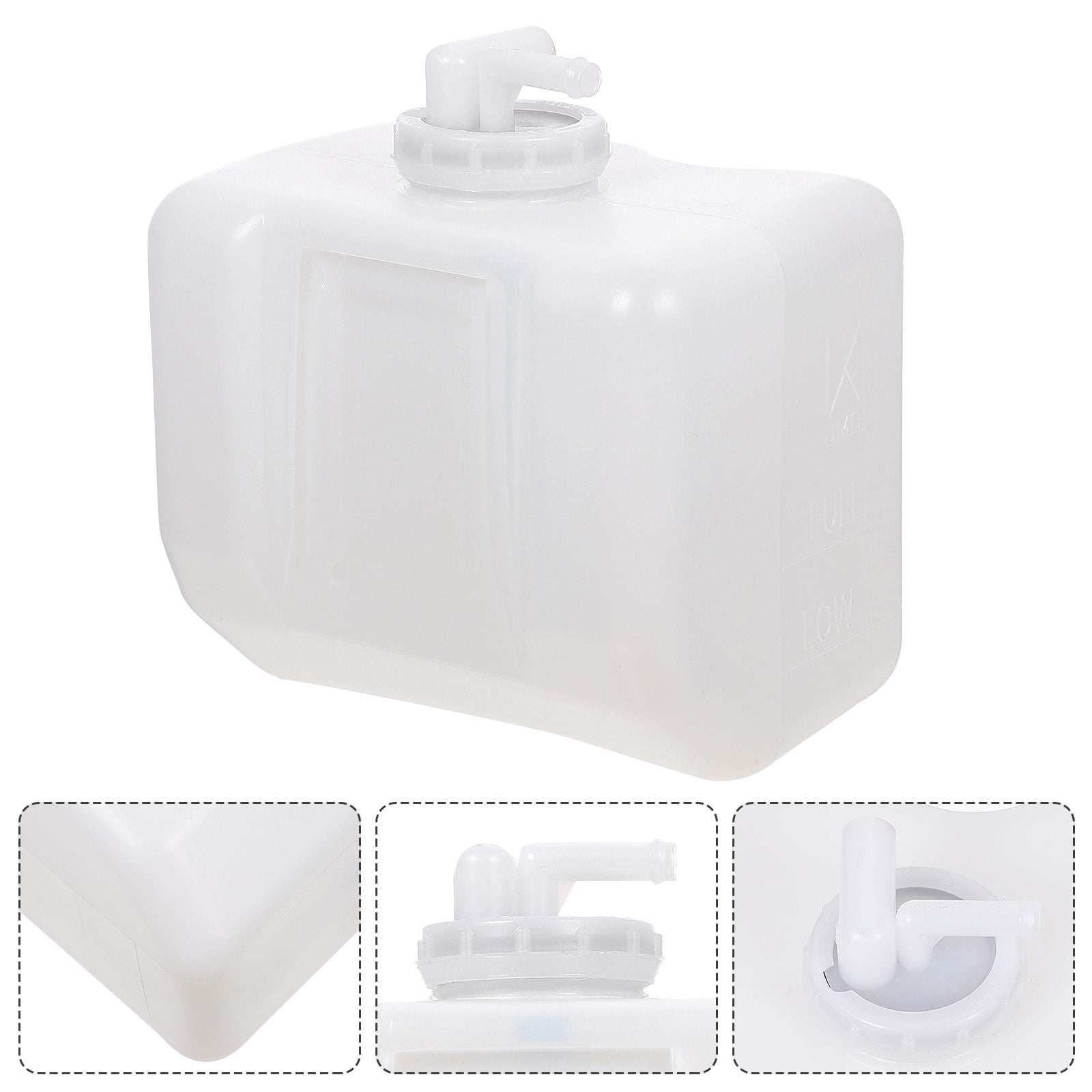 GOOHOCHY Radiator Overflow Tank Aluminum 副水 适配 Car Engine Coolant ...