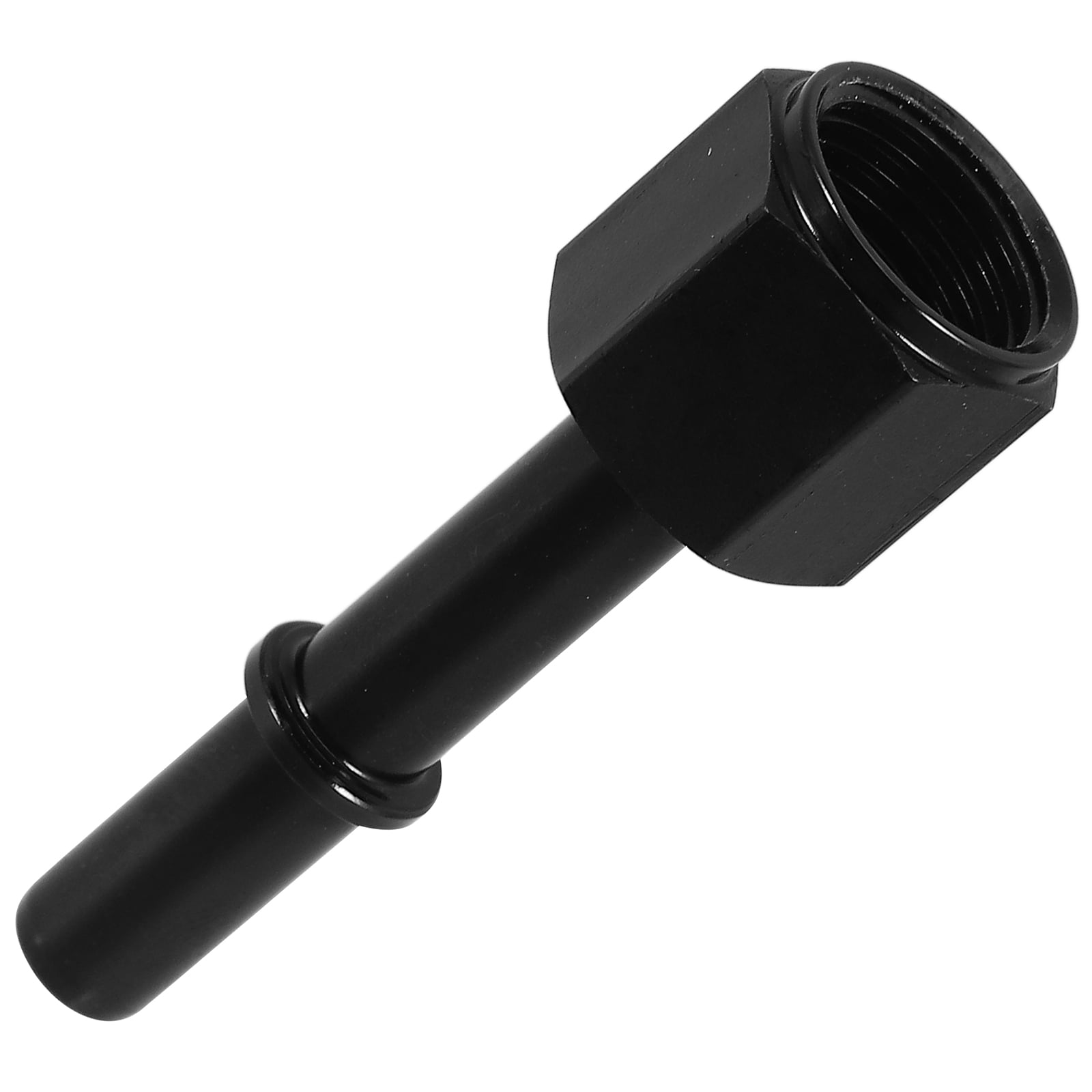 GOOHOCHY Fuel Rail Fitting Adapter Black 1Pcs 2.4X0.8X0.8In - Walmart.com