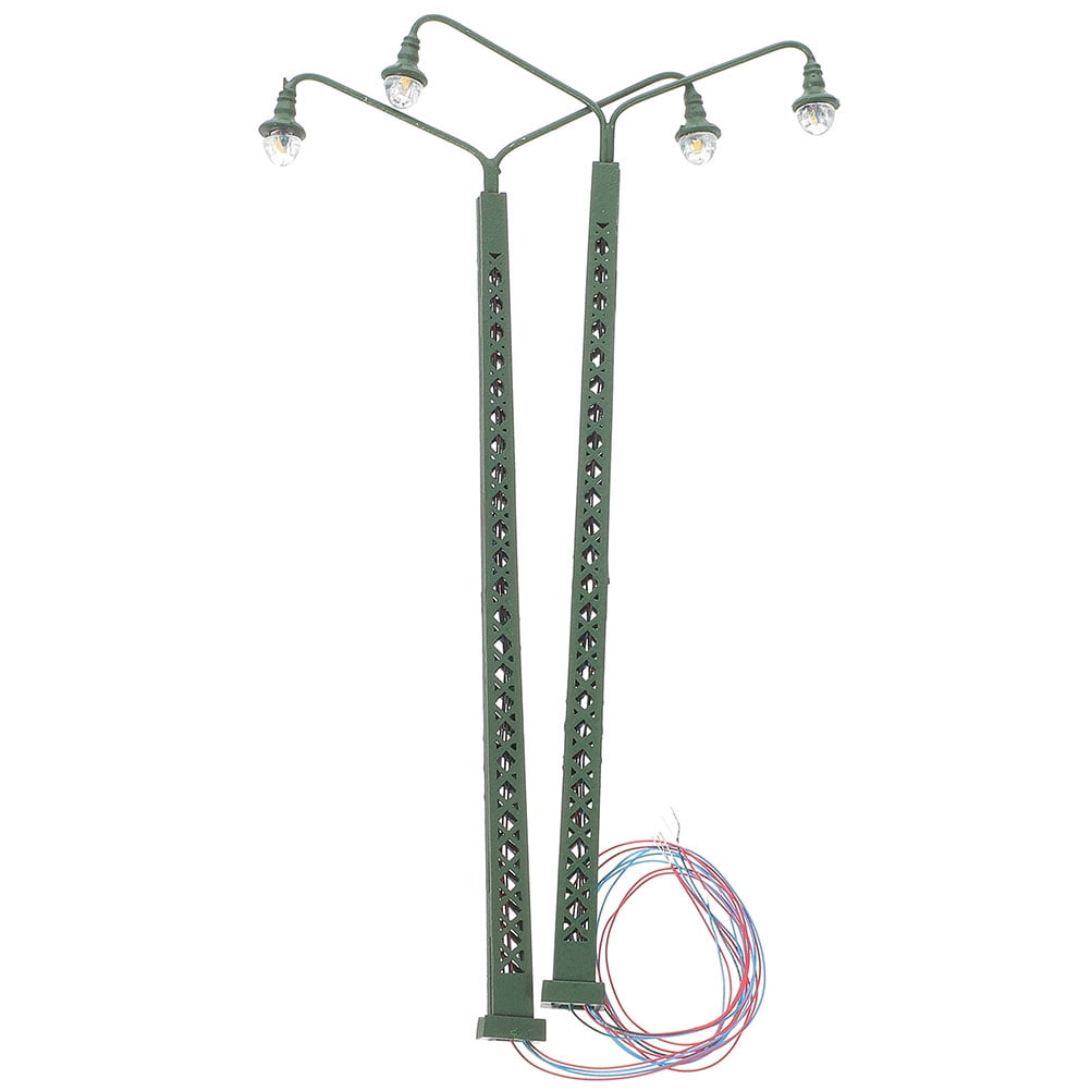 GOOHOCHY Railroad Light Model in Green Color for Decorative Use on Sand ...