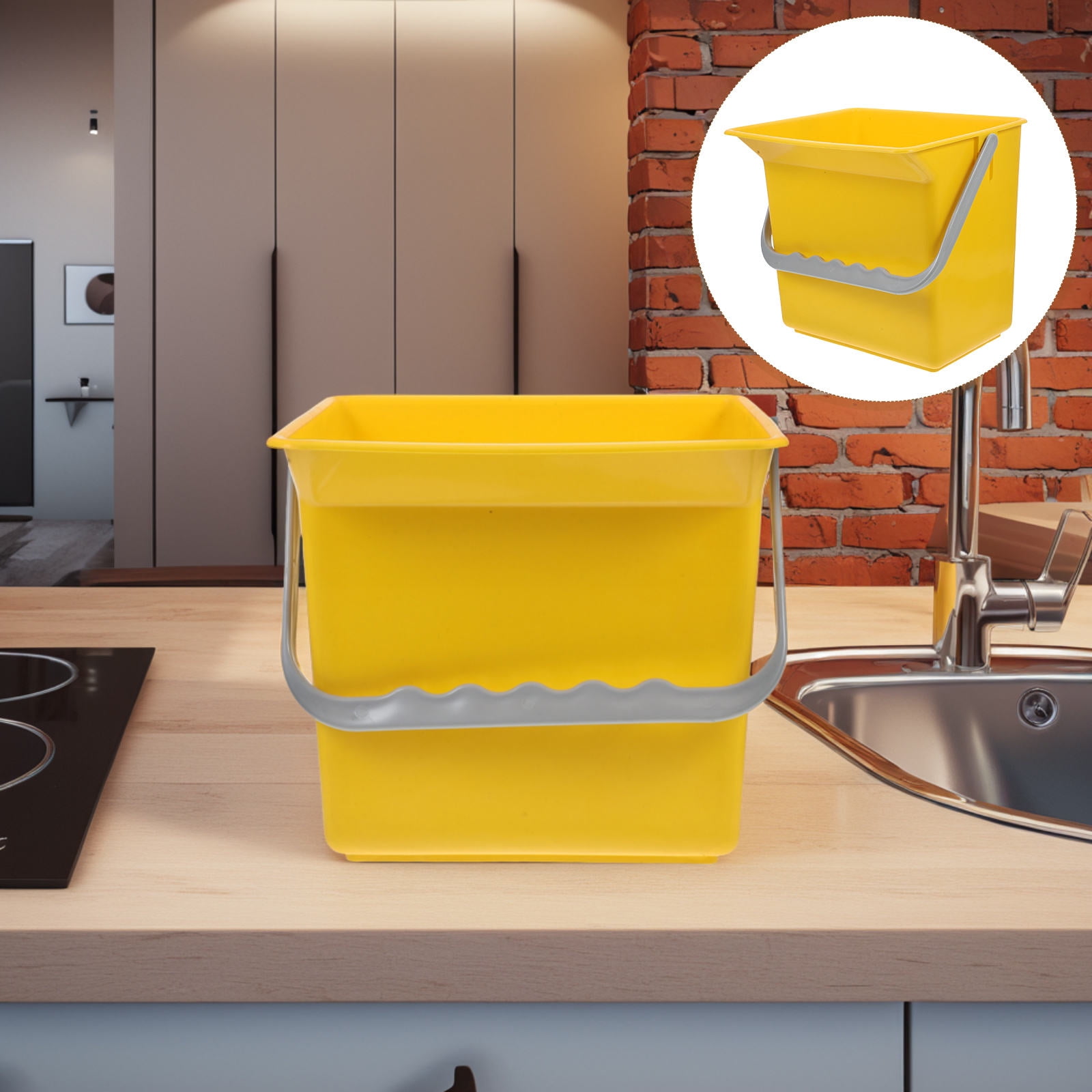 GOOHOCHY Raindrops Versatile Cleaning Buckets with Handles 1 Set ...