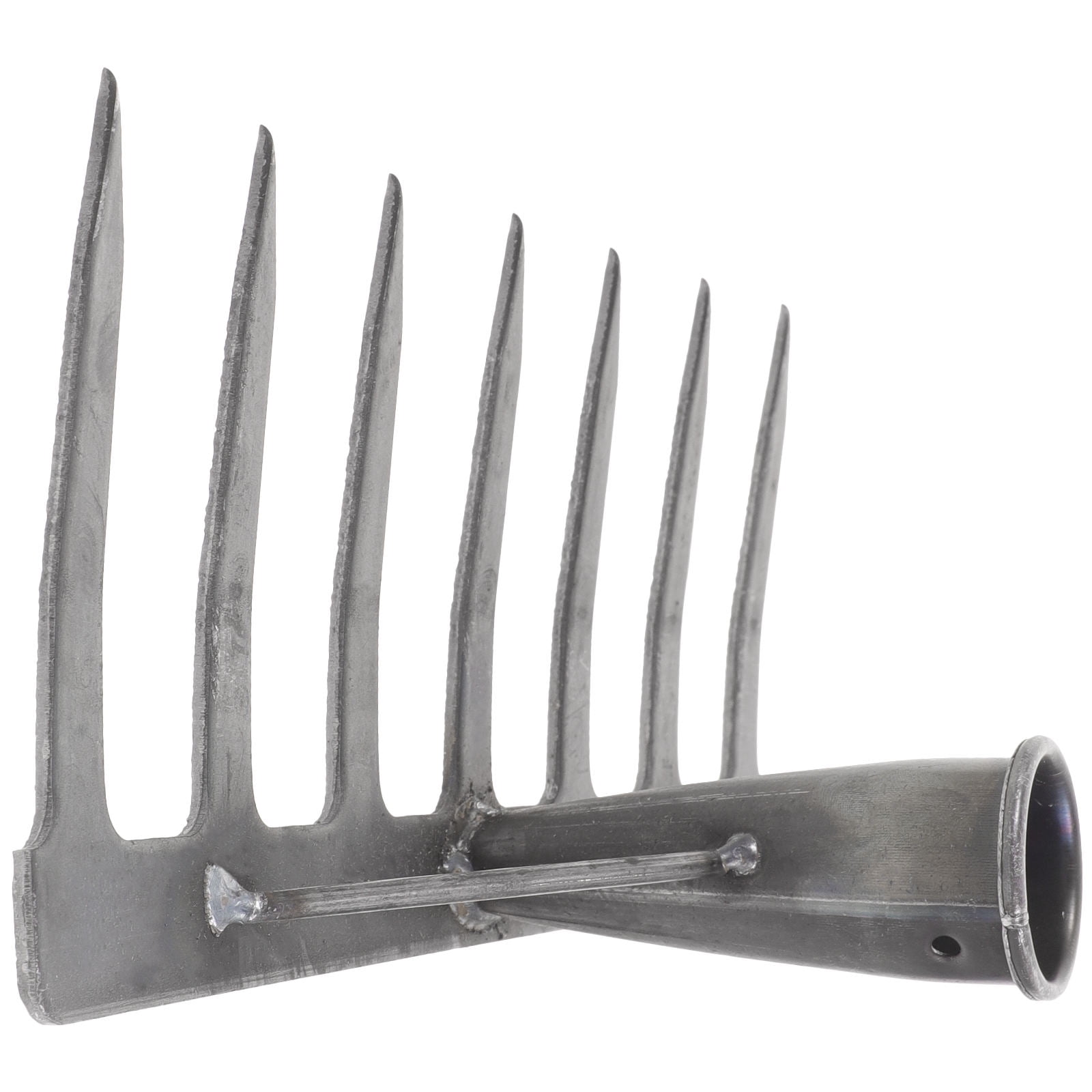 GOOHOCHY Rake Replacement Head Steel Rake Head Garden and Farm Rake ...