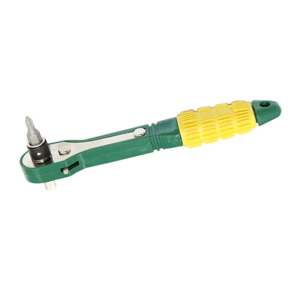 GOOHOCHY Ratchet Wrench Rotary Rattle Tooth Round Head Flex - Walmart.com