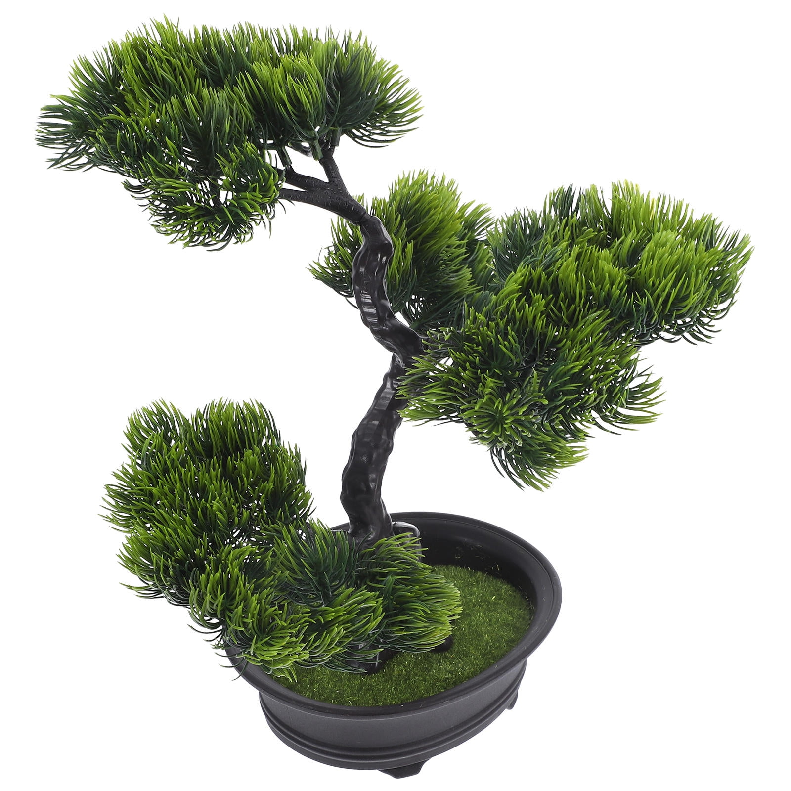 GOOHOCHY Realistic Artificial Bonsai Tree for Home Decor Indoor Desk ...
