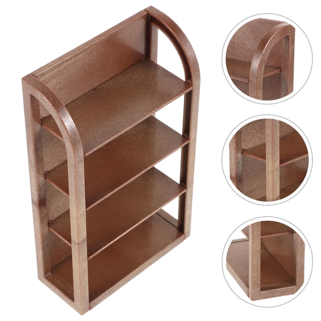 GOOHOCHY Realistic Shelf decor Miniature Supermarket Shelf Model for ...