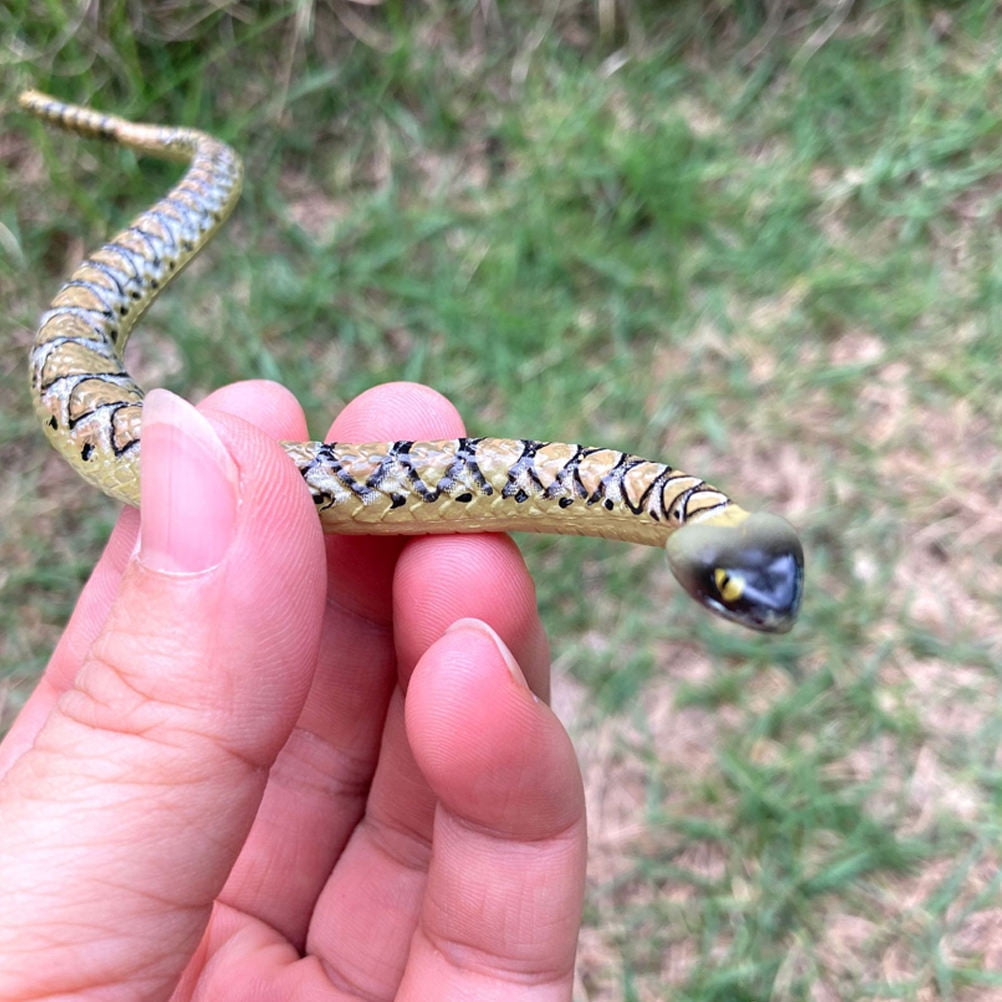GOOHOCHY Realistic Snake Figurine Prank Prop and Garden Decor Made of ...