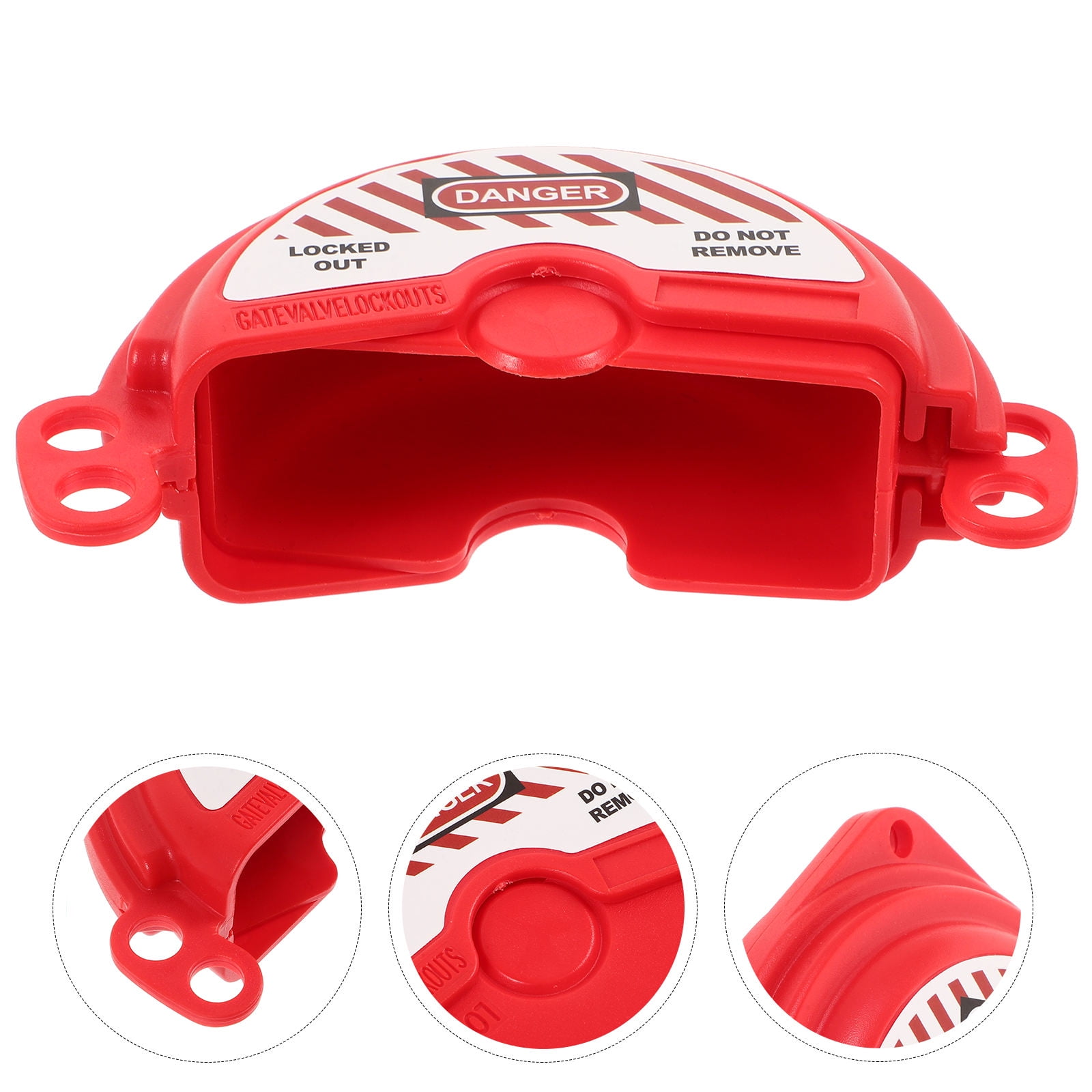 GOOHOCHY Red Propane Tank Lock Valve Lockout Device for Outdoor Faucet ...