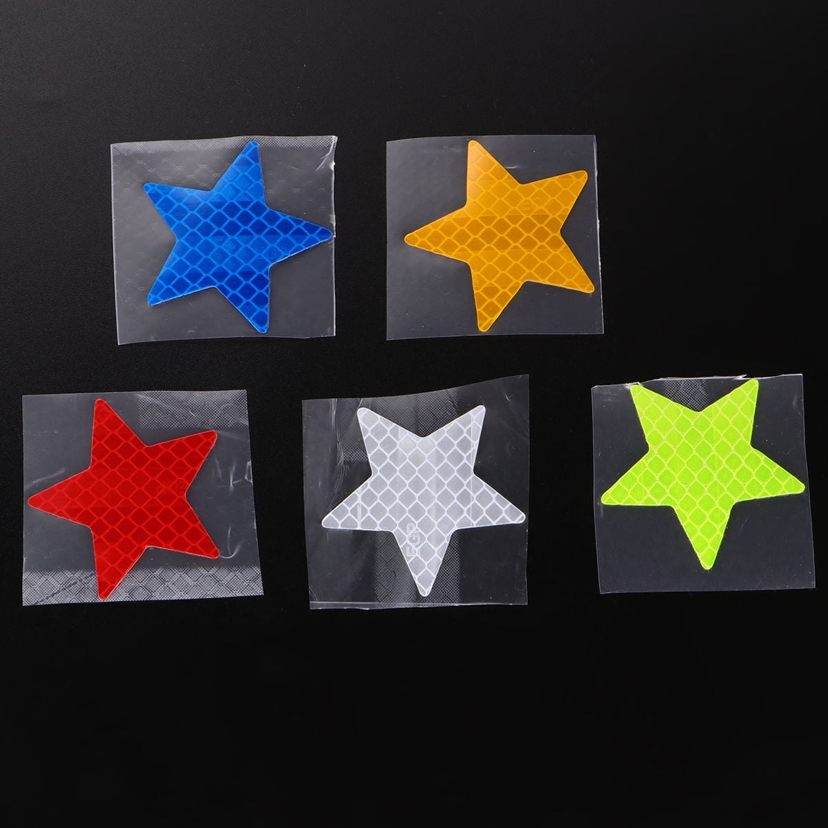 GOOHOCHY Reflective Stickers for Night Safety Made of PVC Assorted ...
