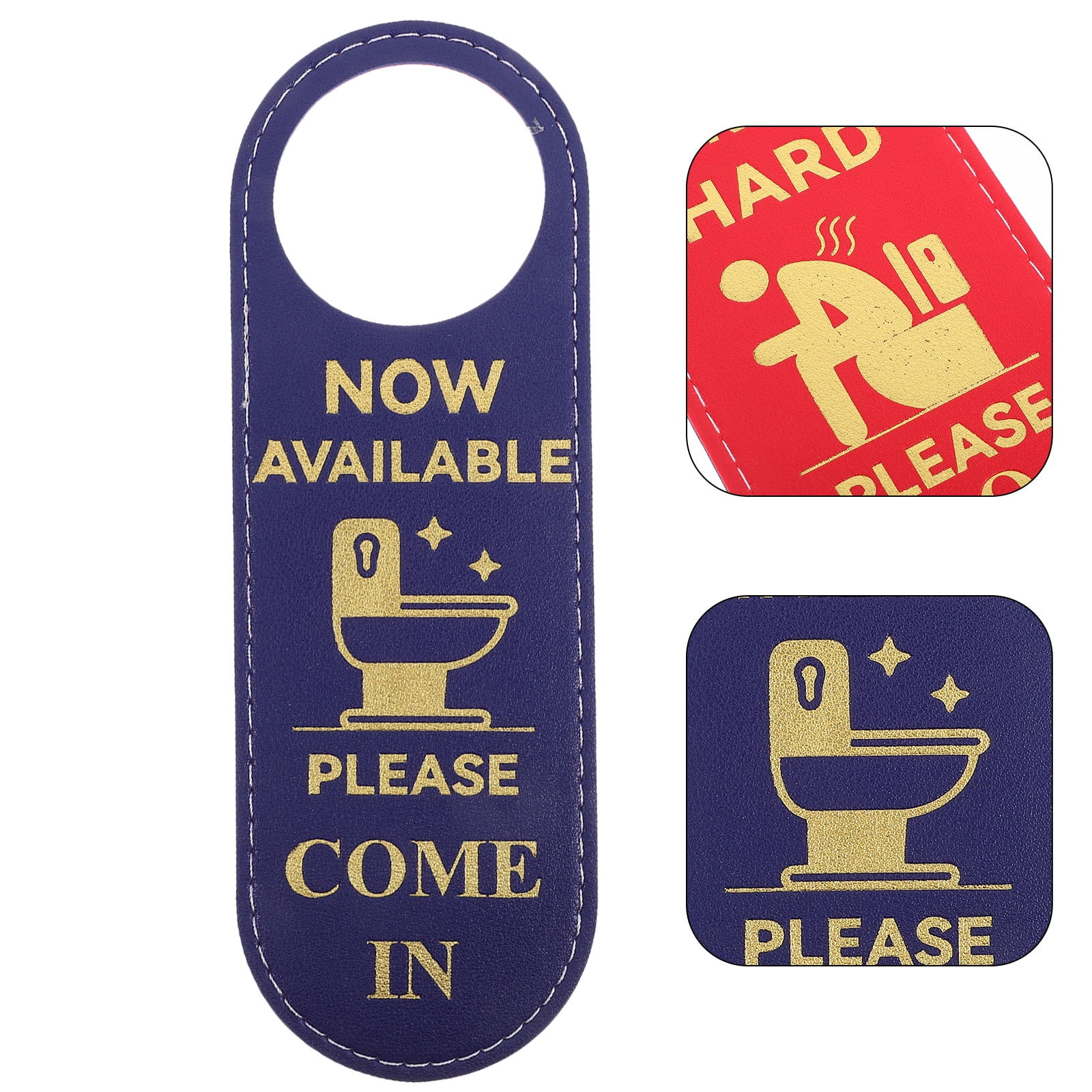 GOOHOCHY Restroom Sign Bathroom Signs for Door Toilet Office - Walmart.com