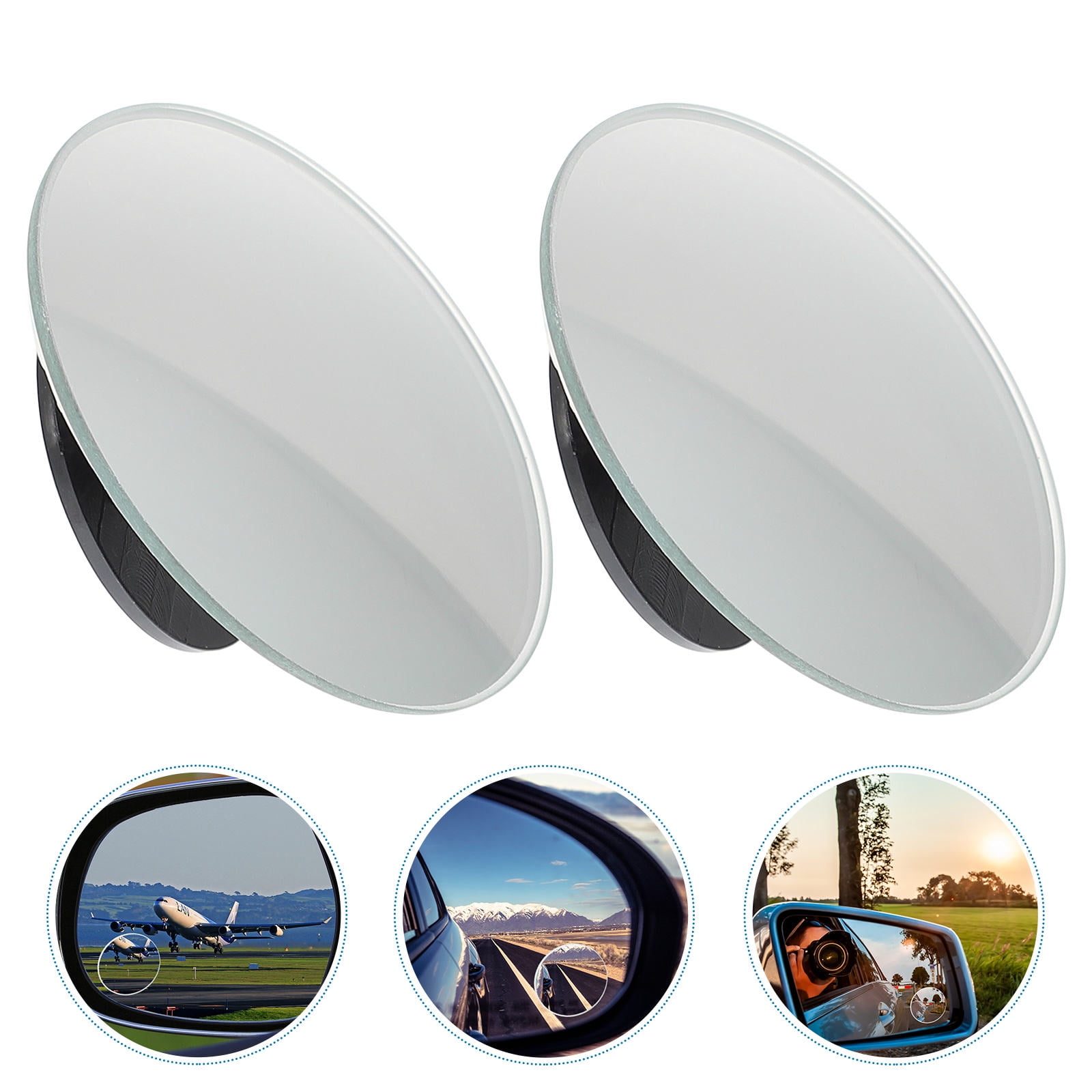 GOOHOCHY Reversing Blind Spot Mirror Car Side Small 360 Rear View ...