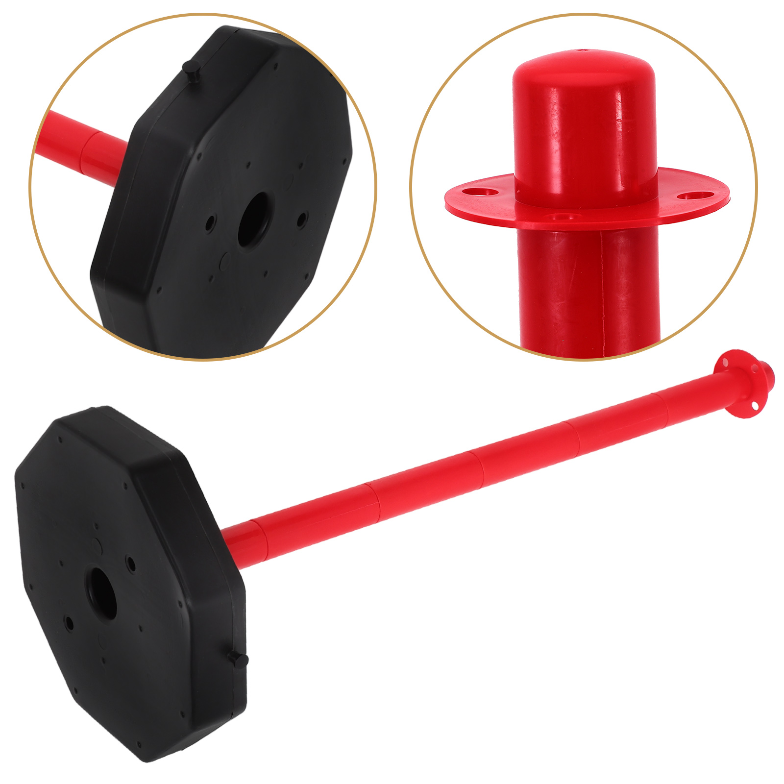 GOOHOCHY Road Column Warning Pile Safety Warning Column Guardrail ...