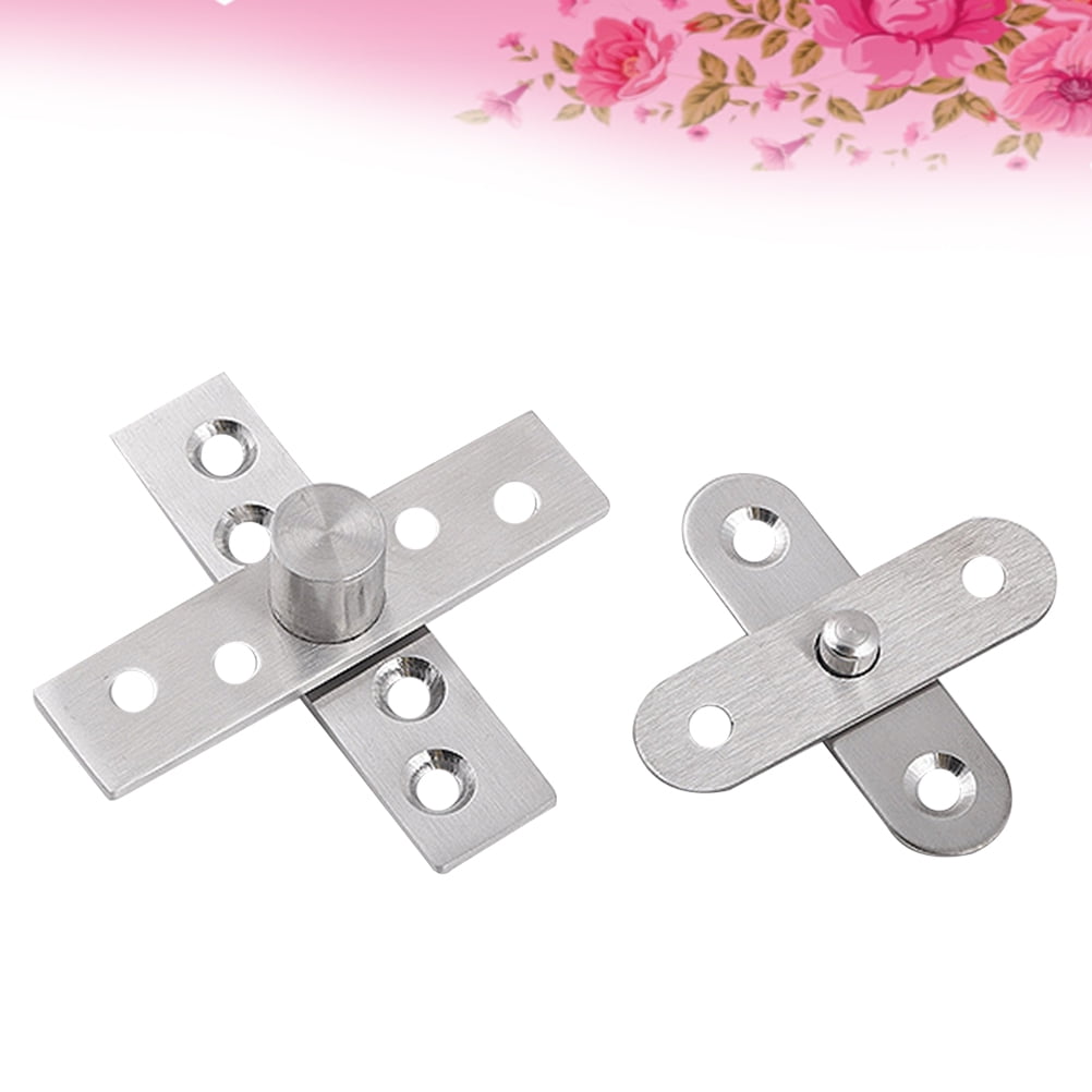 GOOHOCHY Rotating Hinge 360 Degree Stainless Steel Door Pivot Up Down ...