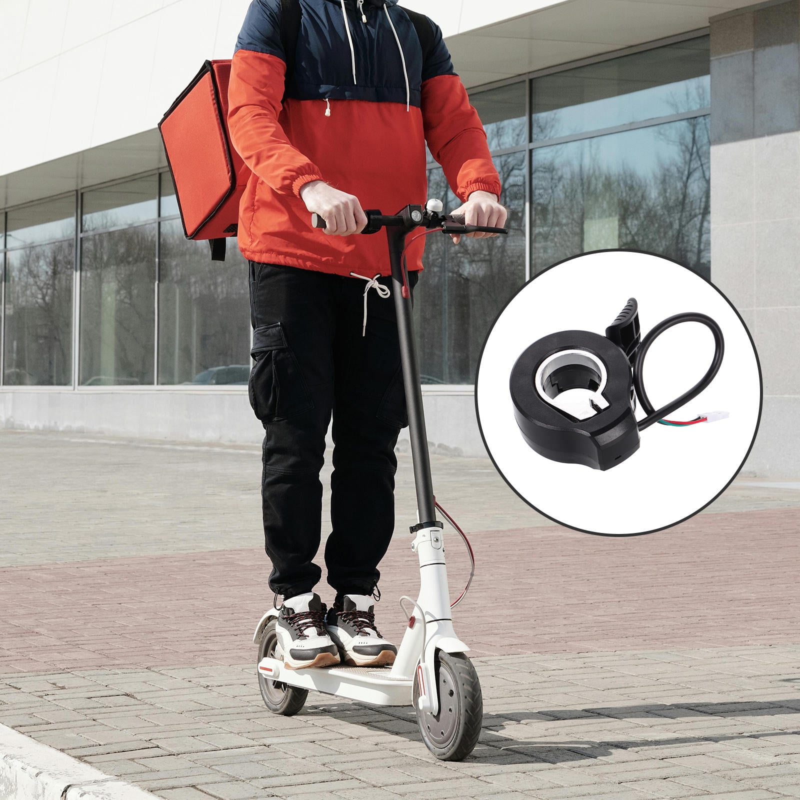 GOOHOCHY Scooter Finger Throttle 1Pack in Black for E-Bike Speed ...