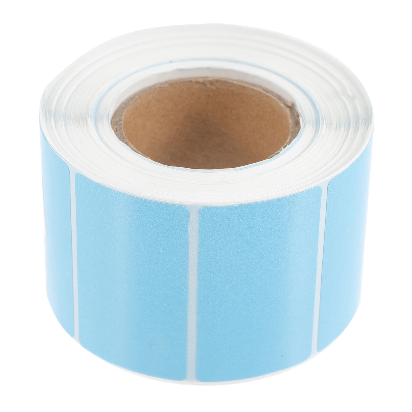 GOOHOCHY Thermal Label Sky-Blue 800 Stickers per Roll Reduced Friction ...