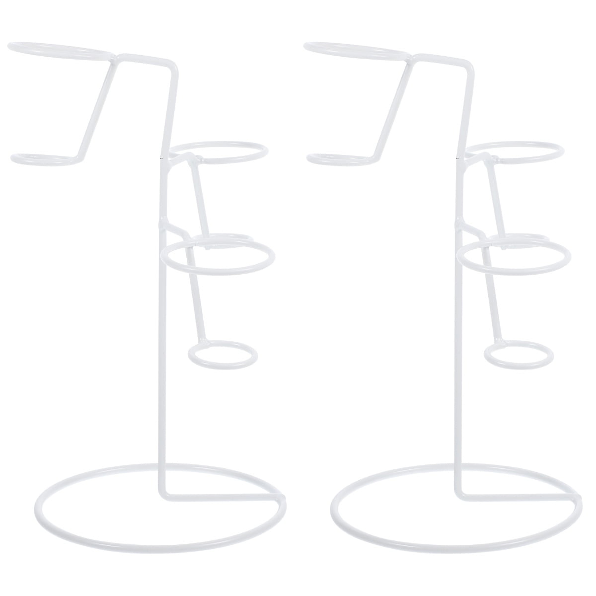 GOOHOCHY Set of 2 Ice Cream Stand Party Serve Food Racks for Display ...