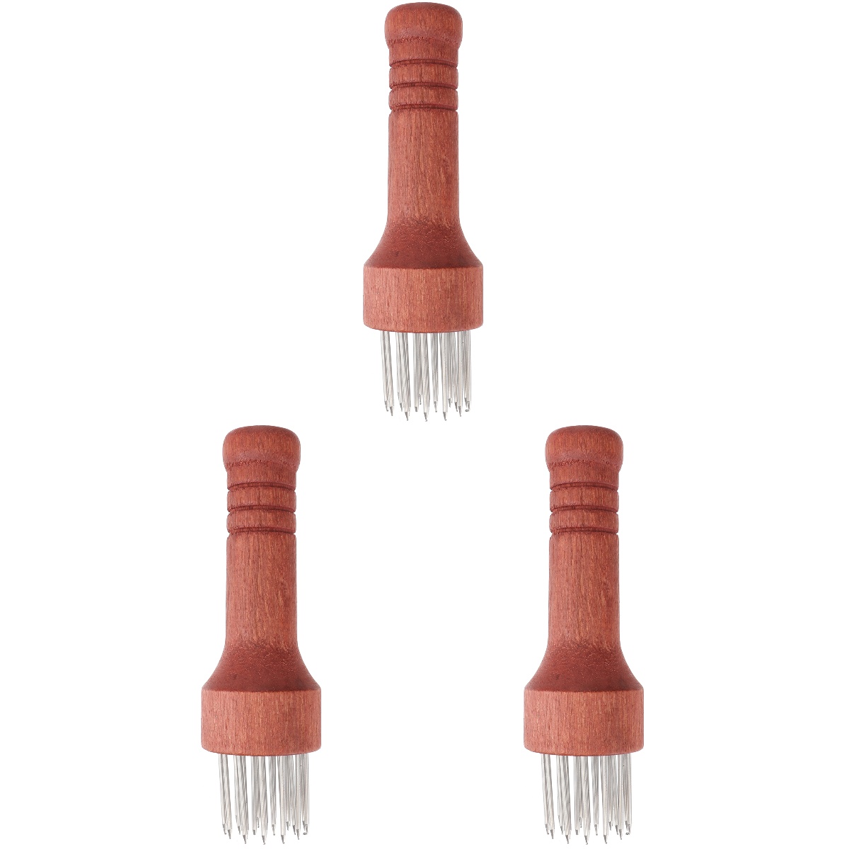 GOOHOCHY Set of 3 Chicken Pounder Mallet Meat Needle Heavy Duty ...